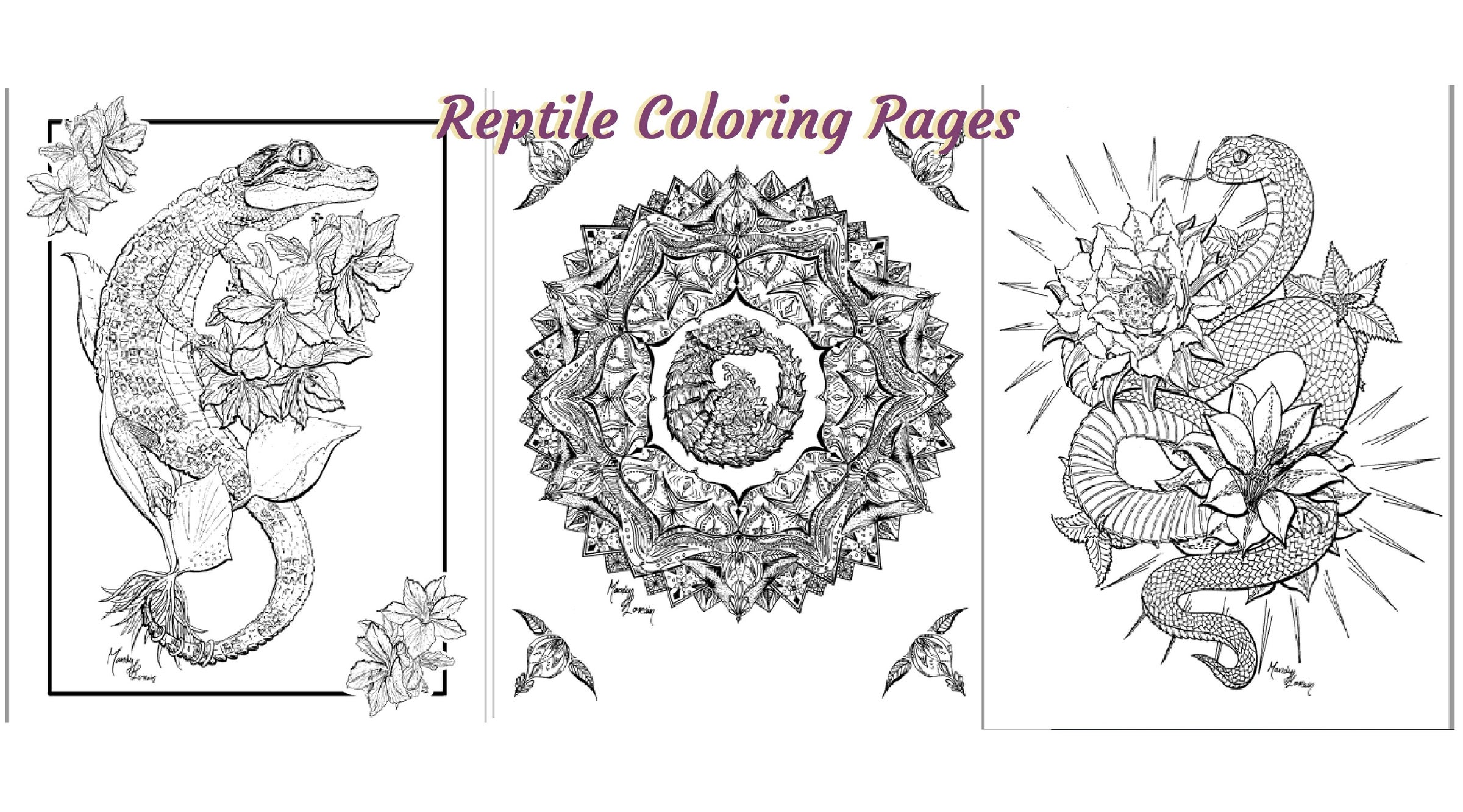 medium mandala coloring pages